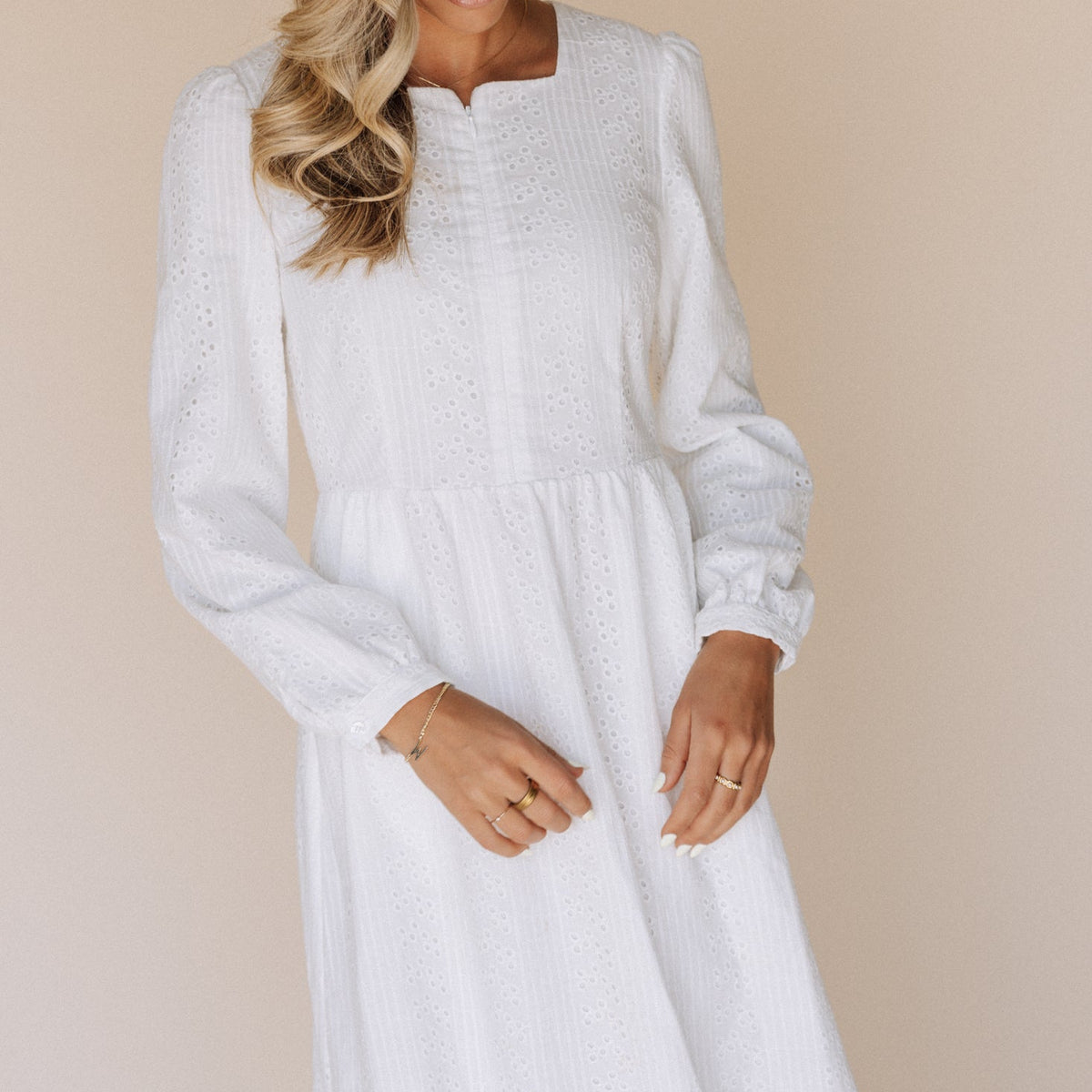 LDS Temple Dresses | White Temple Dresses | Fehrnvi – FEHRNVI