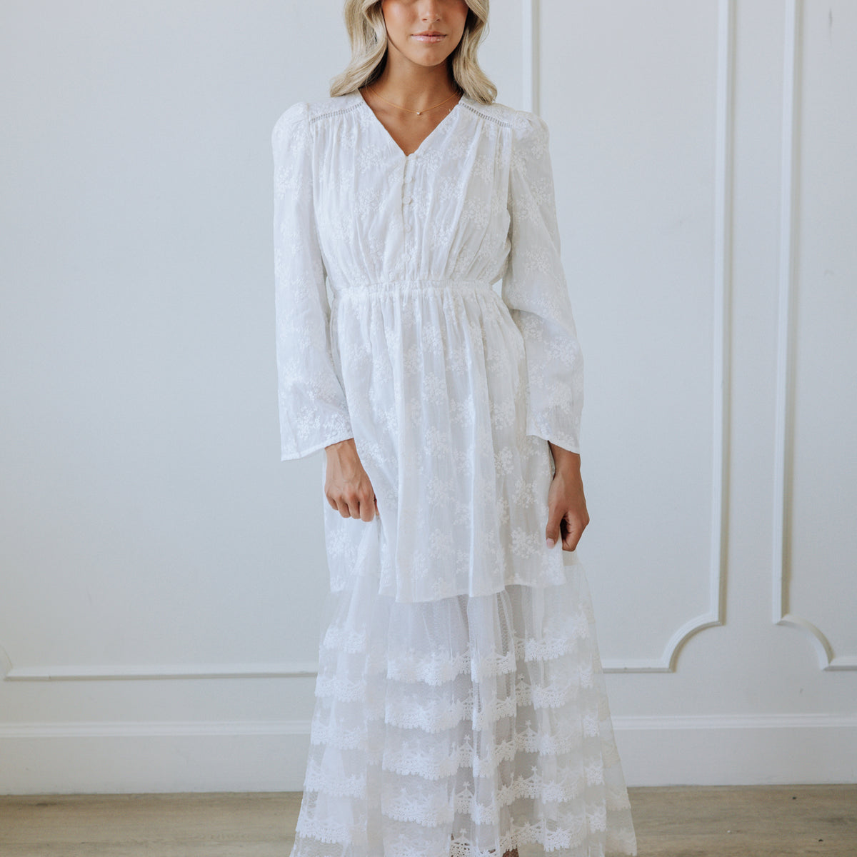 Miranda LDS Temple Dress – FEHRNVI