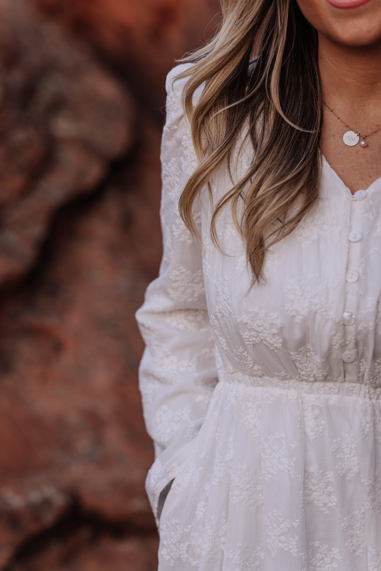 Miranda LDS Temple Dress – FEHRNVI